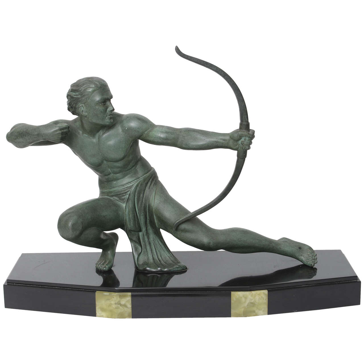 Art Deco Male Archer at 1stDibs | art deco archer, archers metal deco ...
