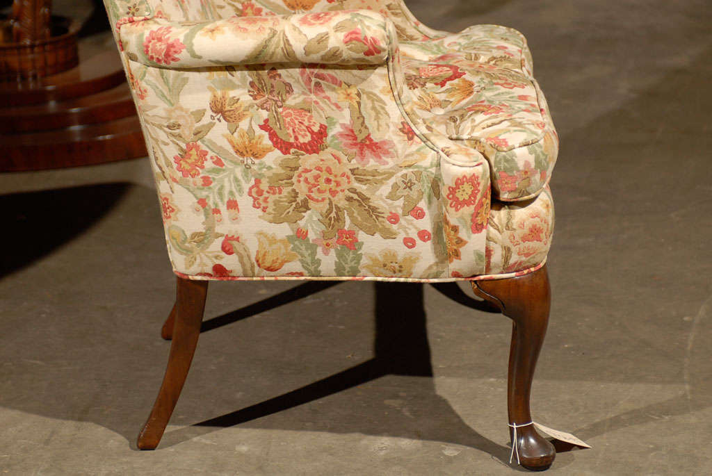 PAIR OF UPHOLSTERED HOST and HOSTESS CHAIRS at 1stDibs | host and ...