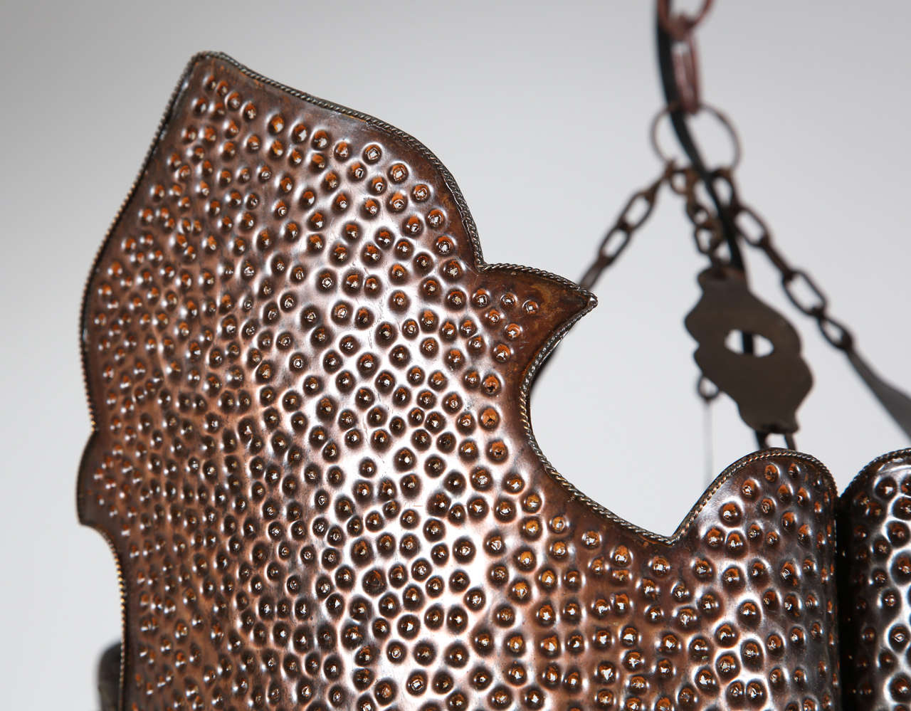 Moroccan Handcrafted Metal Lanterns, North Africa set of 2 For Sale at ...