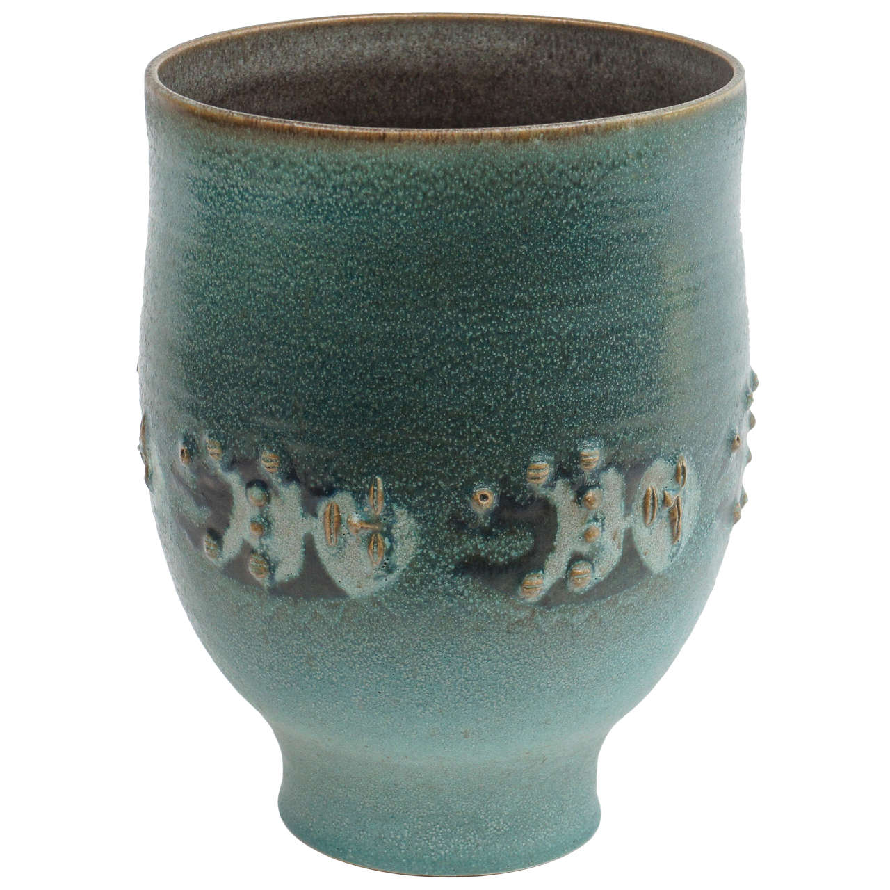 Large and Lovely Edwin and Mary Scheier Pottery, USA, 1980s at 1stDibs