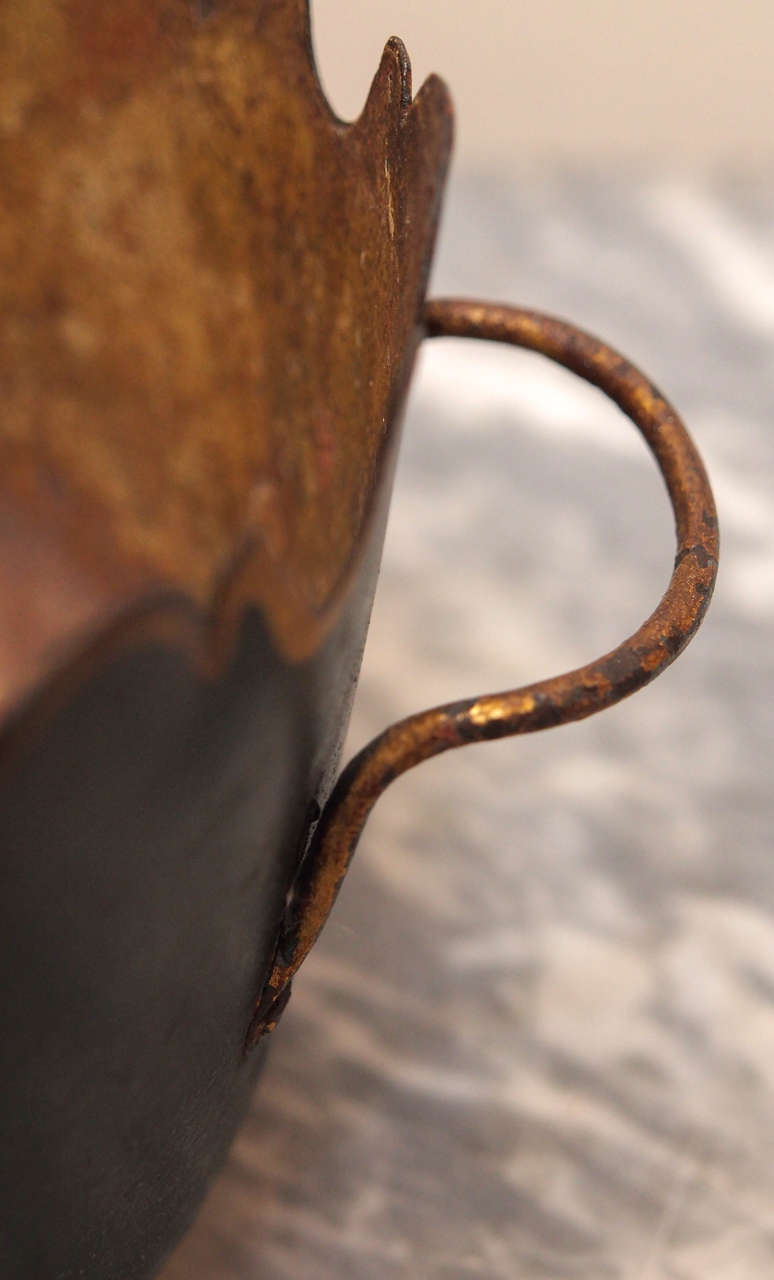 Pair of 19th Century Tole Monteith For Sale at 1stDibs