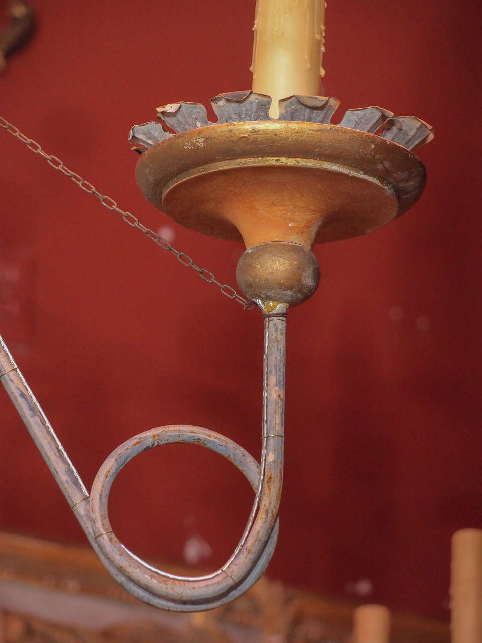 Italian 20th Century Tuscan Chandelier For Sale at 1stDibs