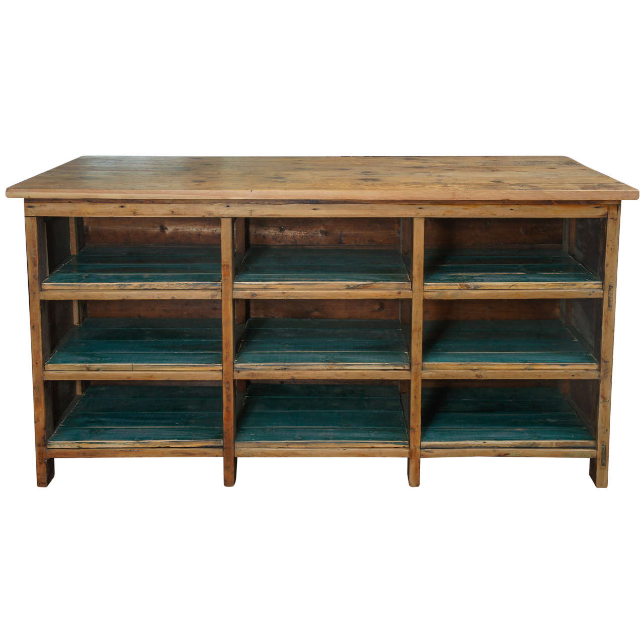 English Food Store Counter with Large Overhang at 1stDibs