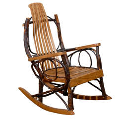 Original Amish Rocking Chair at 1stDibs | amish rockers, amish rocking ...