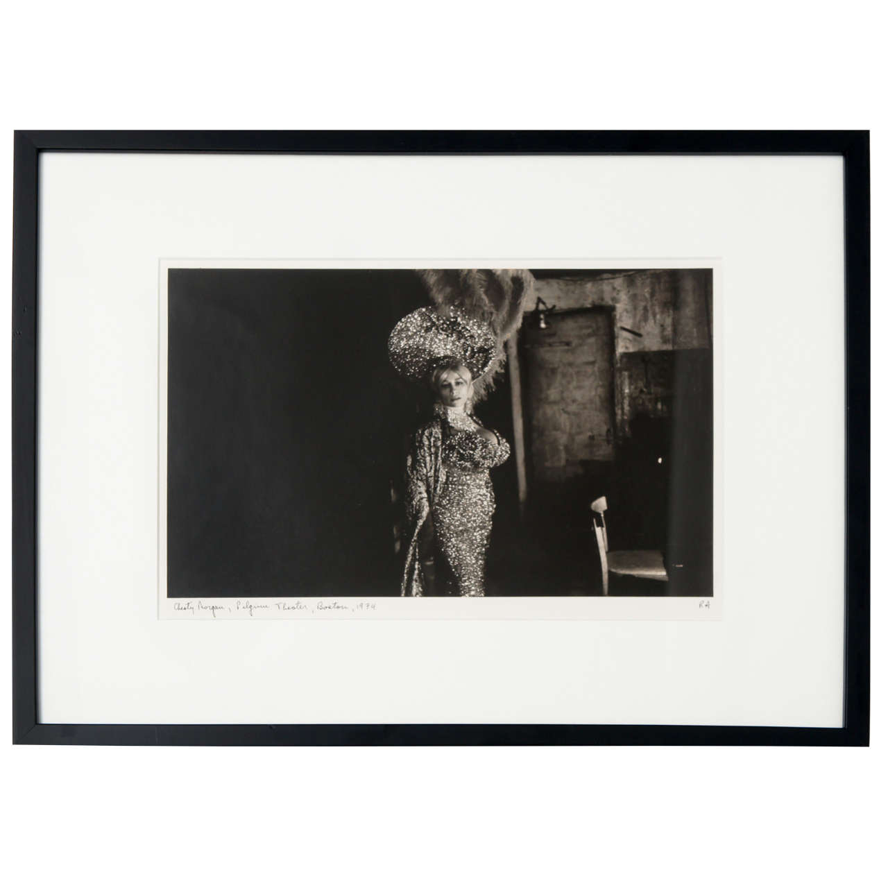 Roswell Angier Photograph of Chesty Morgan, Boston 1973 at 1stDibs