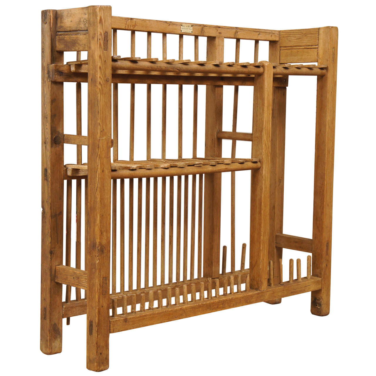 English Pine Plate Rack at 1stDibs | english plate rack