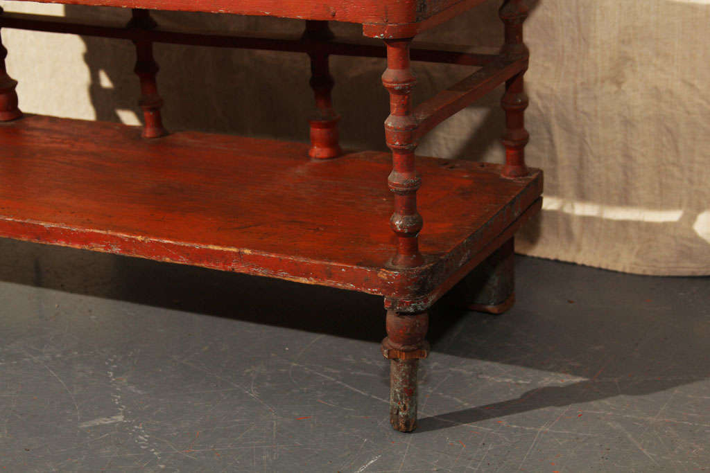 Old Paint Folk Art Spool Shelf For Sale at 1stDibs | artspool