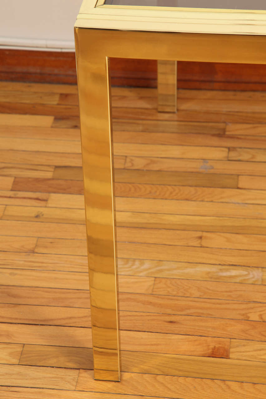 Polished Brass Table by DIA For Sale at 1stDibs