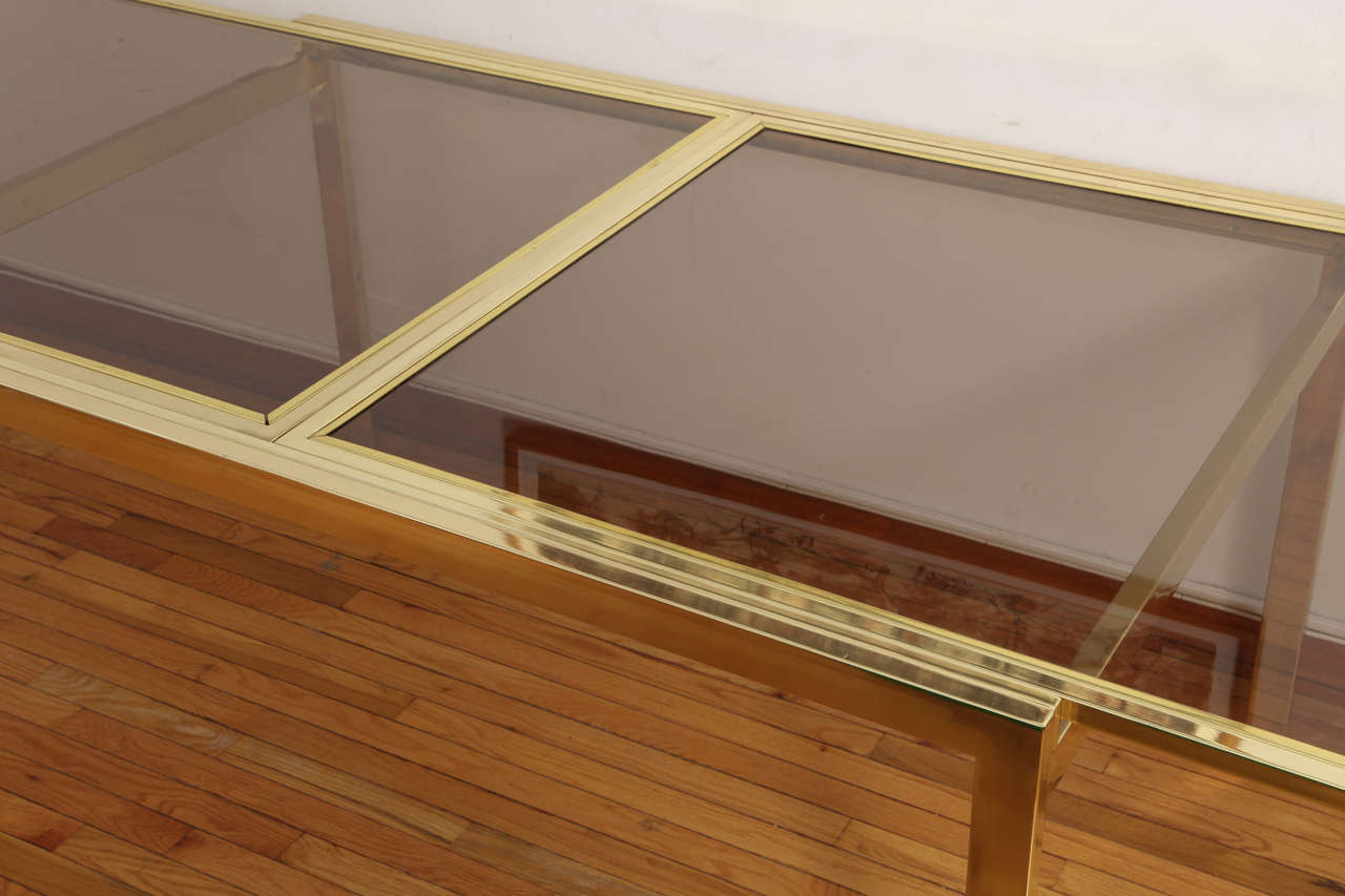 Polished Brass Table by DIA For Sale at 1stDibs