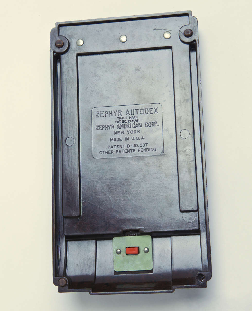 Trio Bakelite Streamline Industrial Design Telephone Index by Albert ...