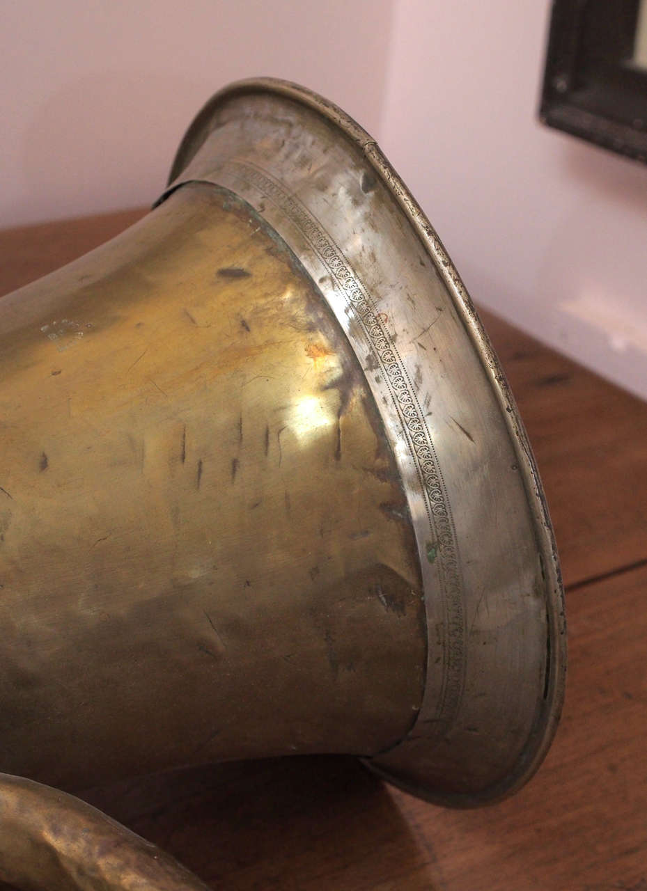19th Century European Brass and Silver Circular Tuba For Sale at ...