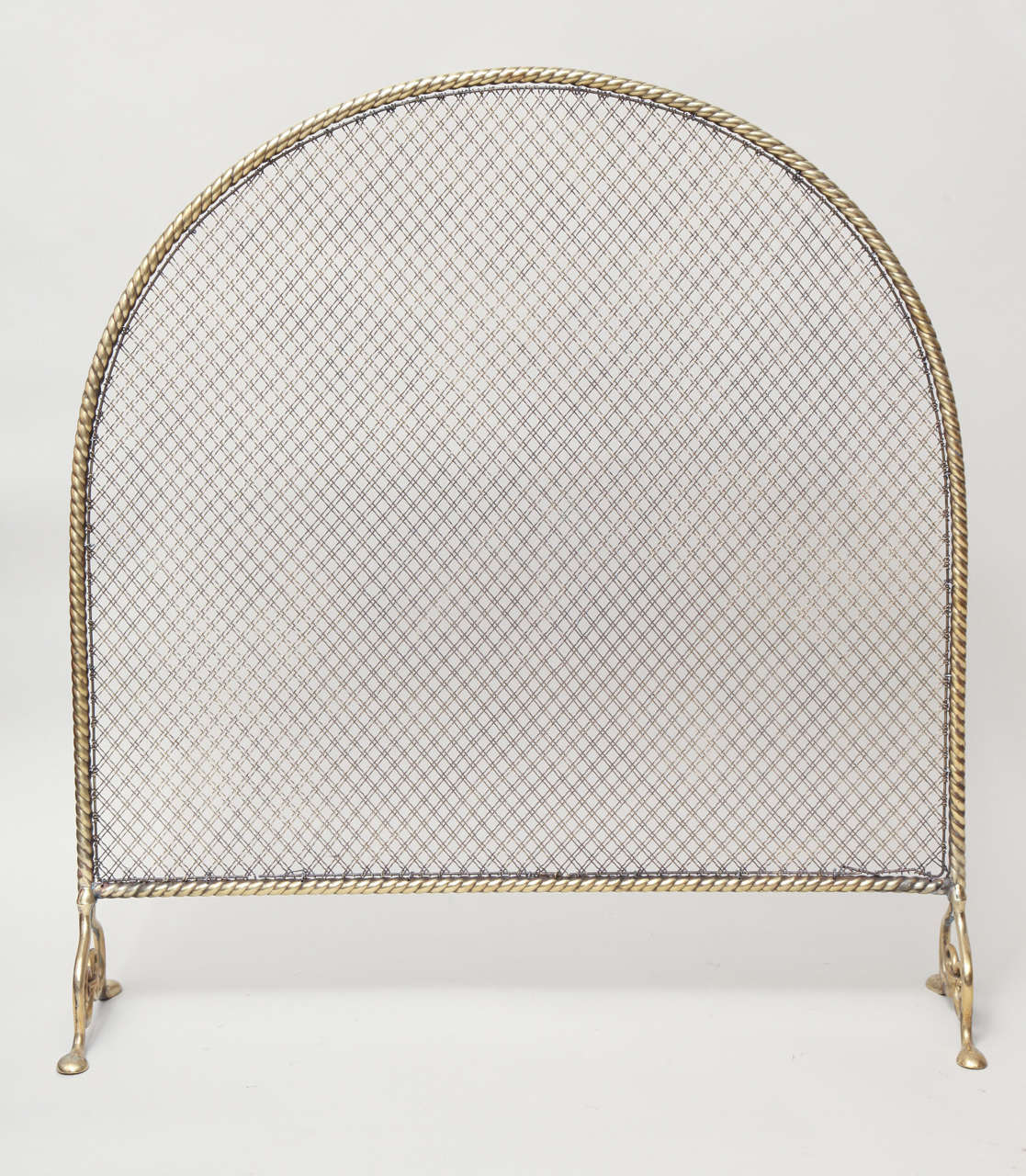 Unusual Arched Fire Screen at 1stDibs