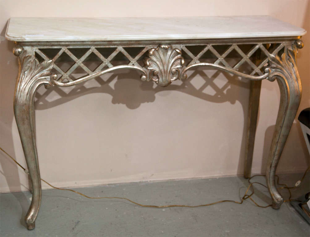 French Rococo Style Console Table at 1stDibs | french rococo table ...