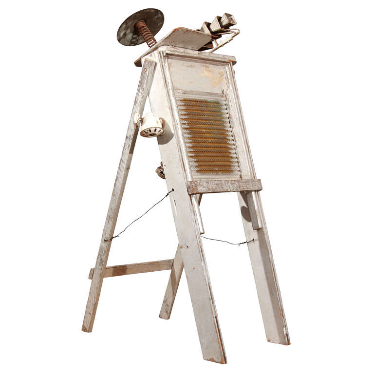 Folk Art Percussion Instrument at 1stDibs