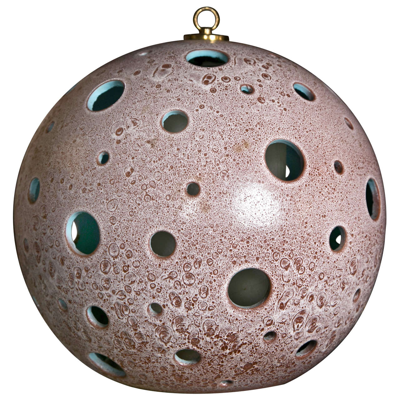 Ceramic link chain pendant light For Sale at 1stDibs