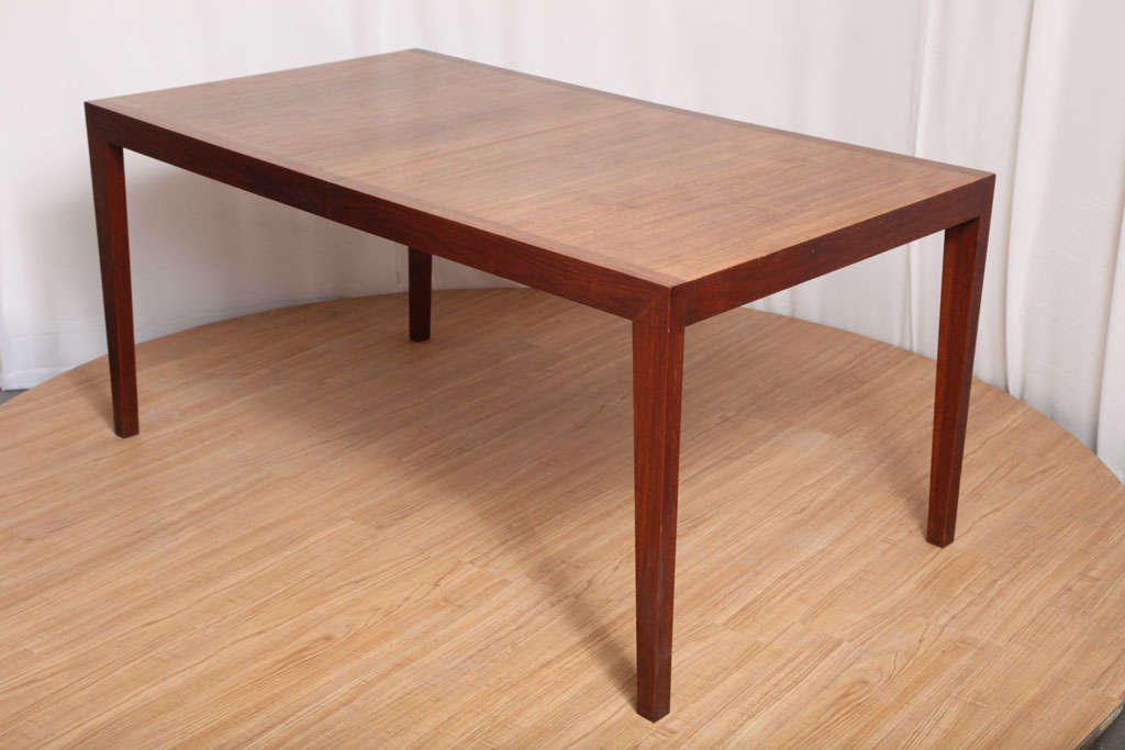 Walnut Dining Table by Knoll at 1stDibs