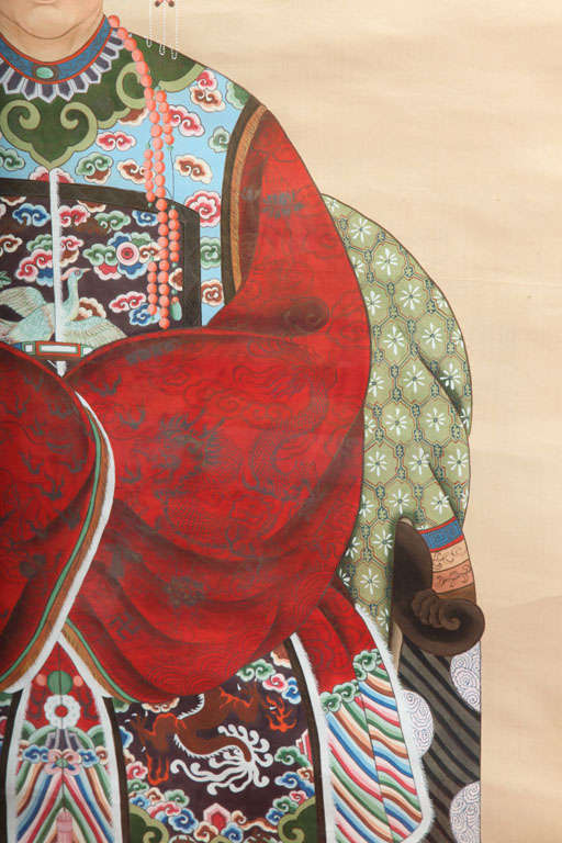 Chinese Ancestral Portraits at 1stDibs