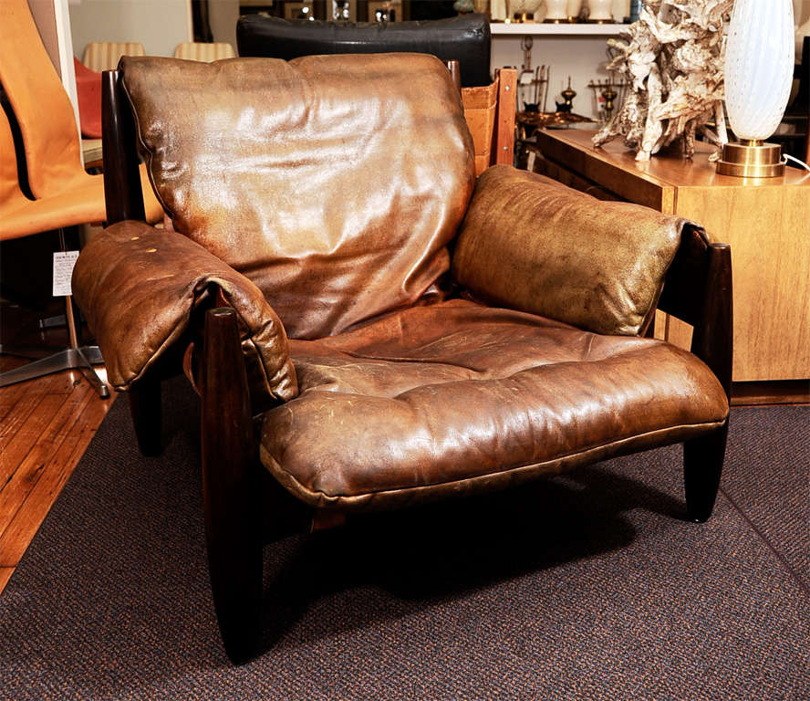 Sergio Rodrigues Pair of Mole Lounge chairs at 1stDibs