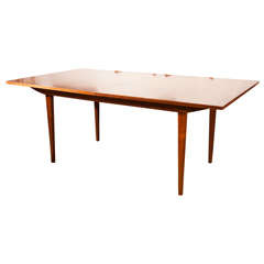 Teakwood George Nelson Dining Table for Herman Miller at 1stDibs