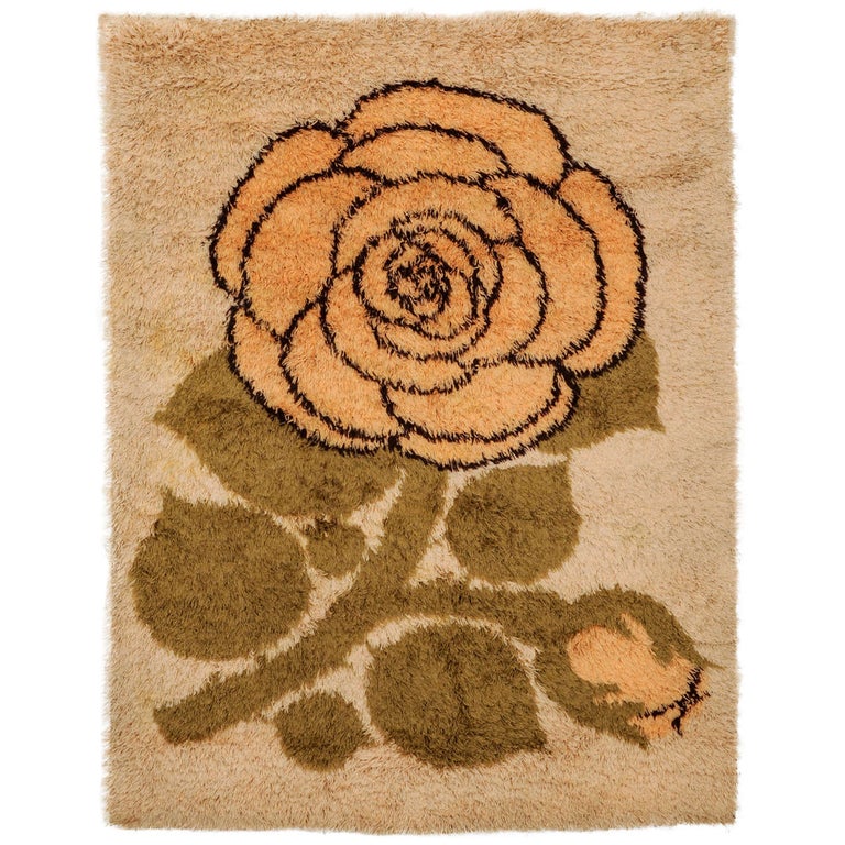 Vintage Italian Design Rug at 1stDibs