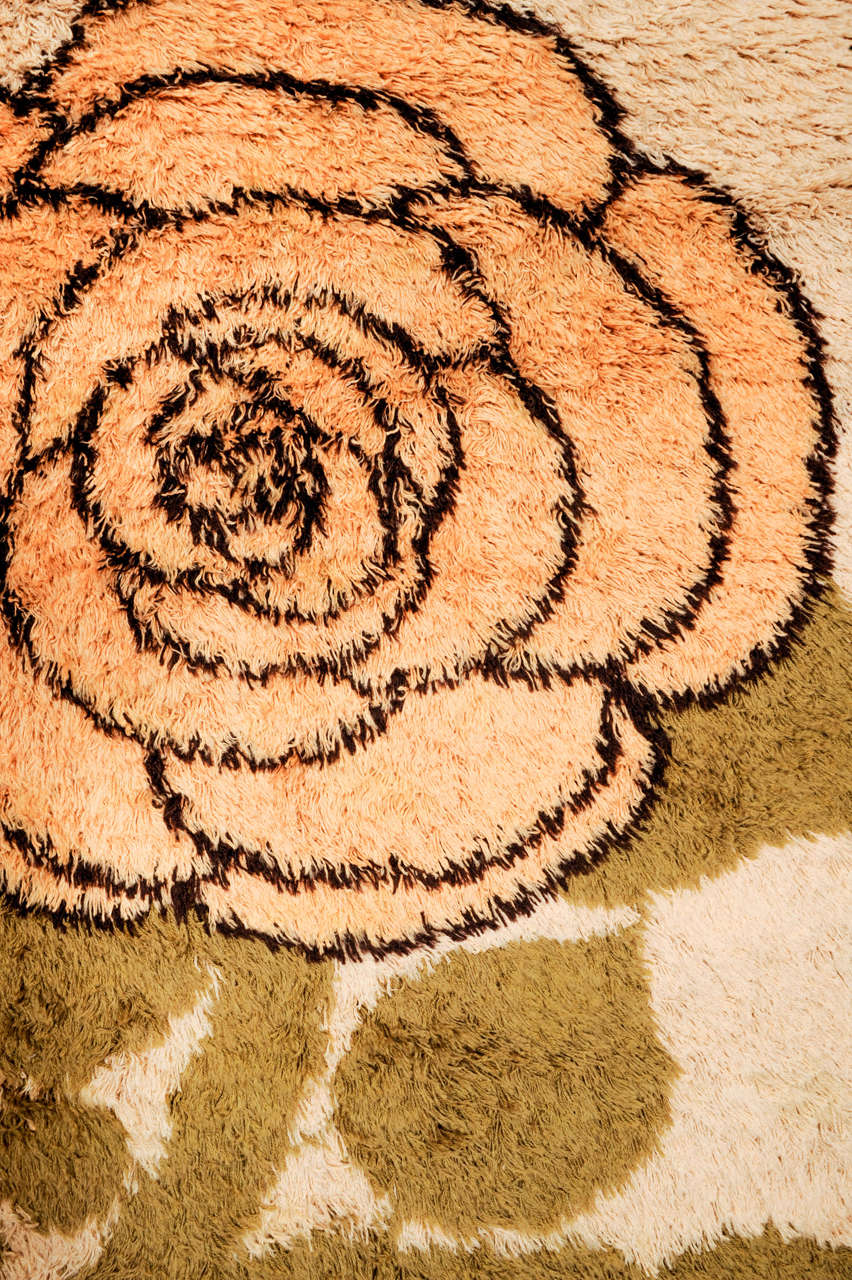 Vintage Italian Design Rug at 1stDibs