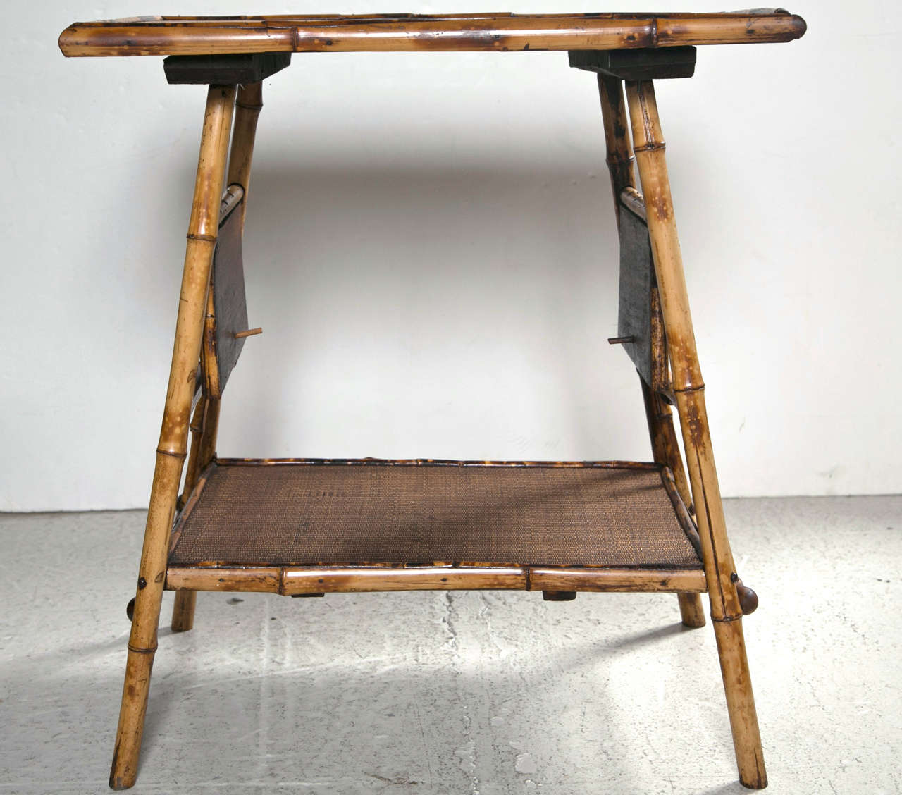 Victorian Bamboo Table with Side Flaps at 1stDibs | victorian bamboo ...