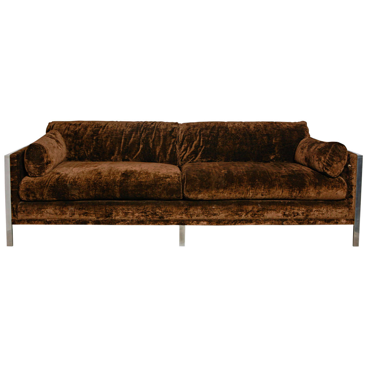 Milo Baughman Sofa For Sale at 1stDibs