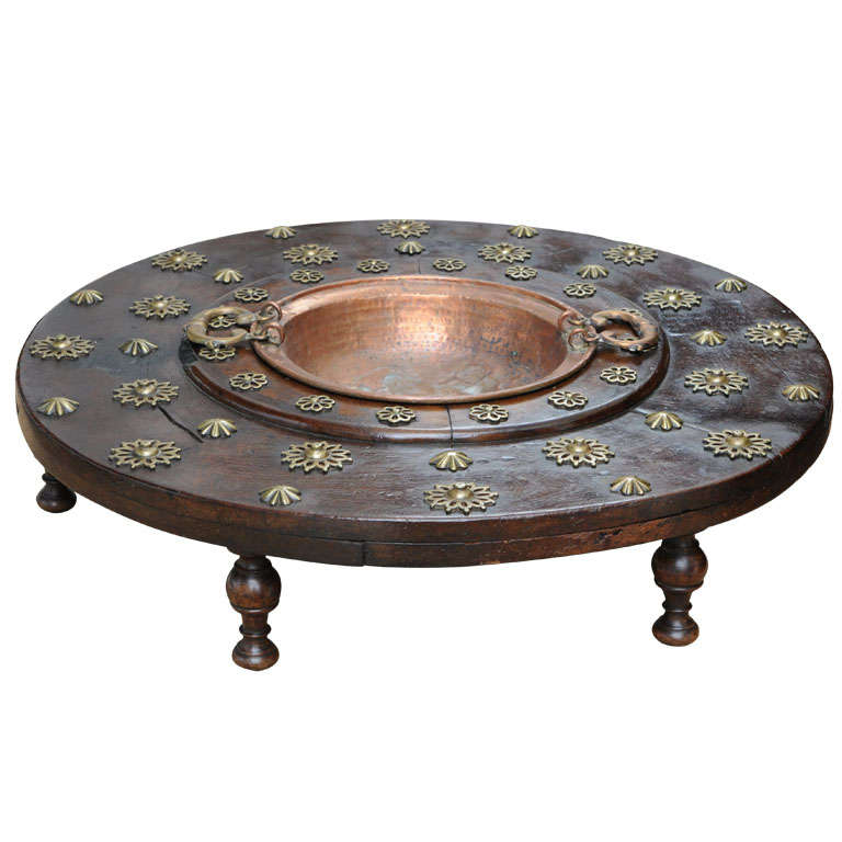 18th C Spanish Brazier For Sale at 1stDibs