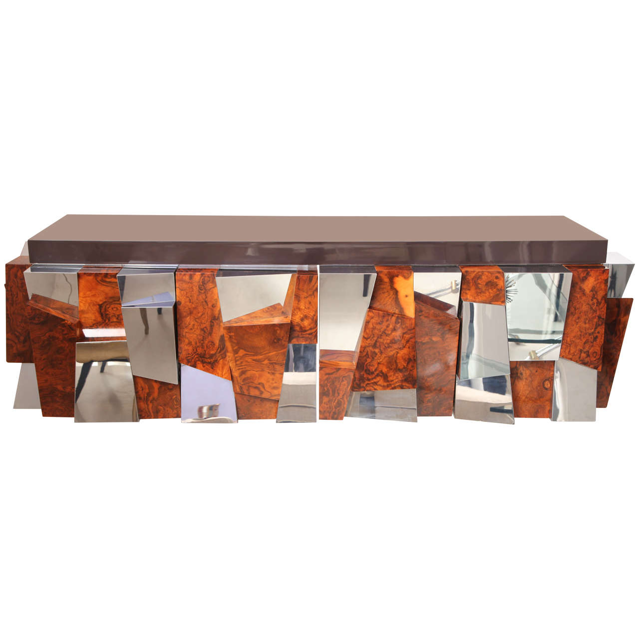 Paul Evans Wall-Mounted Console at 1stDibs