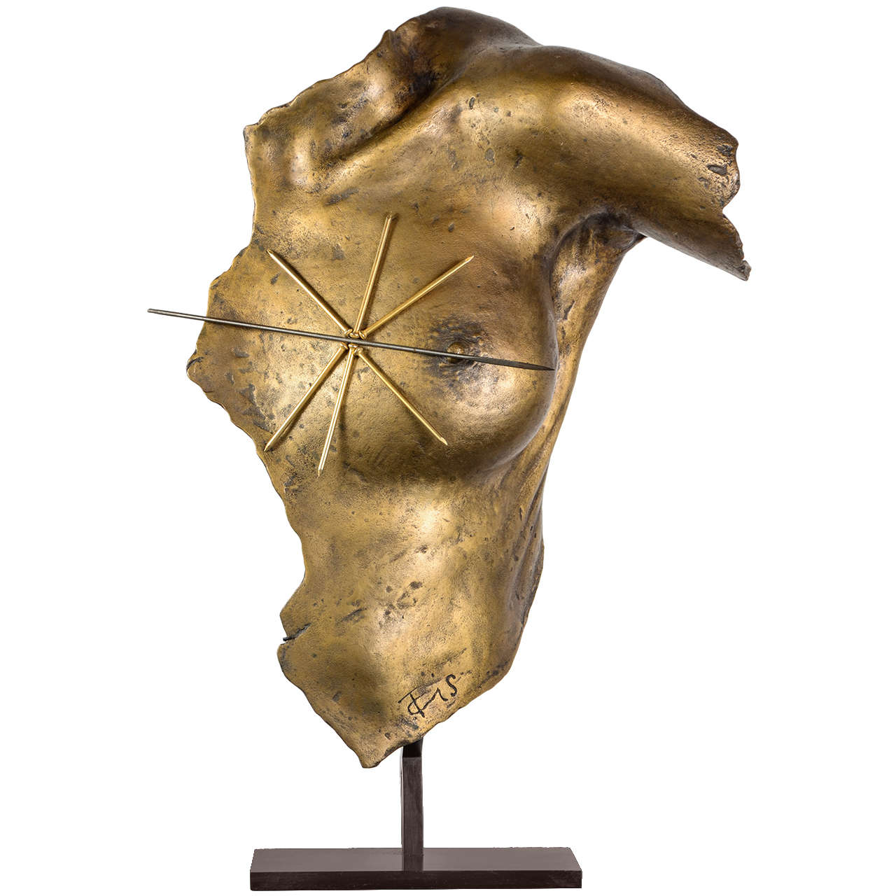 Takis, "Magnetic Evidence" Sculpture with Mobile Magnetic Pieces at ...