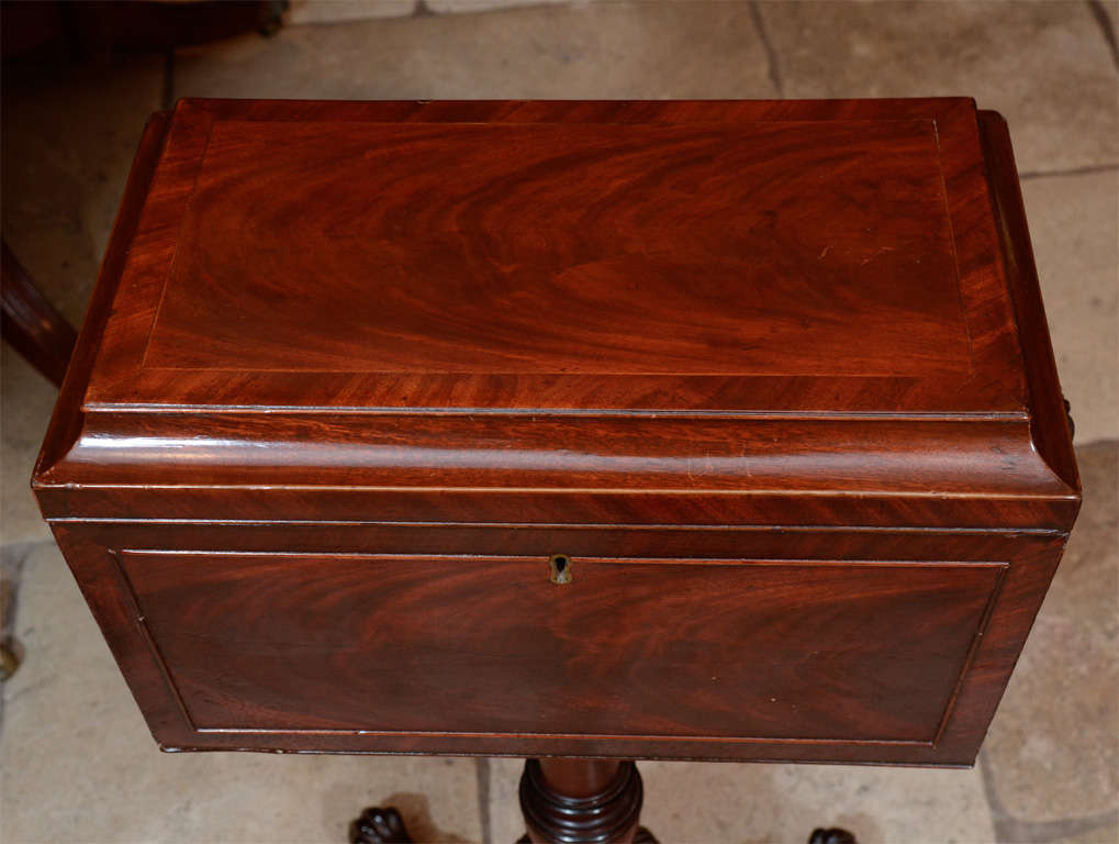 Rare Duncan Phyfe Teapoy at 1stDibs