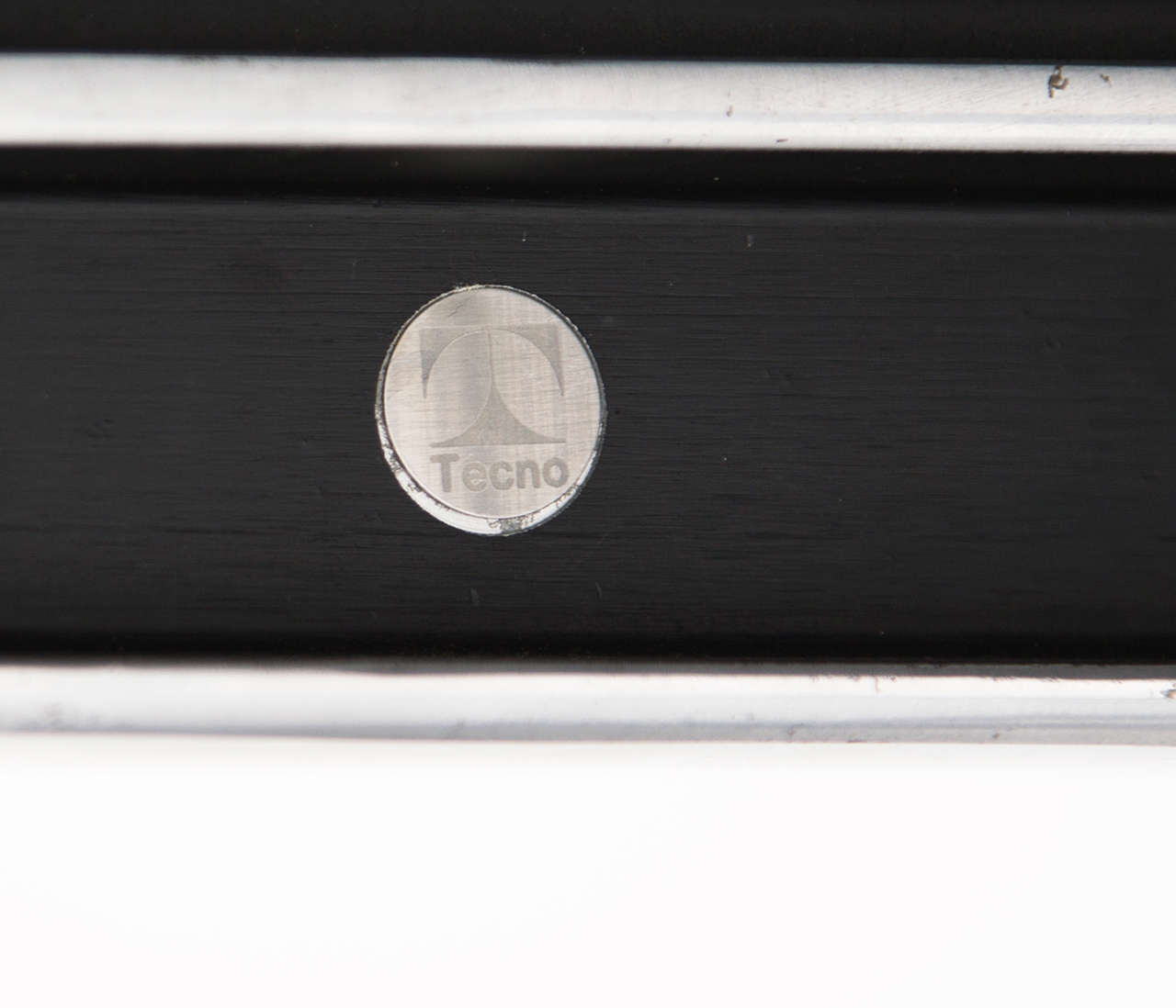 Tecno Design Centre Large Black Conference Table at 1stDibs | large ...