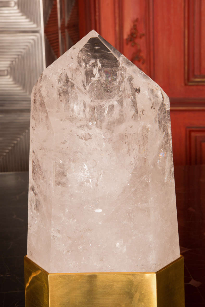 Rock Crystal Lamp at 1stDibs