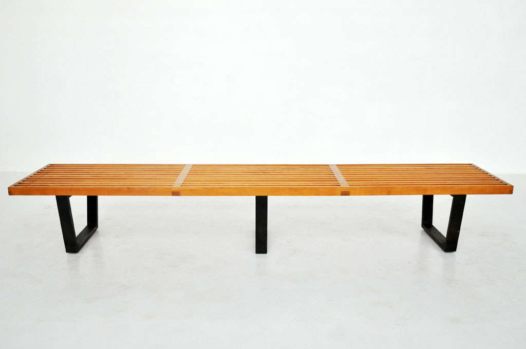 George Nelson Platform Bench at 1stDibs
