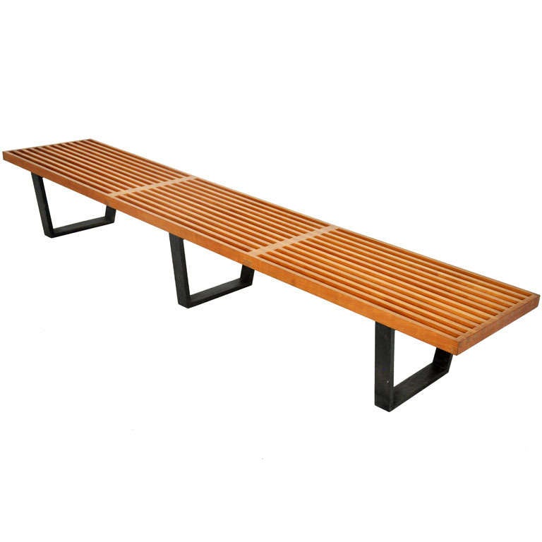 George Nelson Platform Bench at 1stDibs