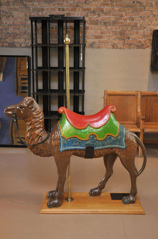 American Carousel Camel at 1stDibs | camel carousel, battle cat bouncer ...