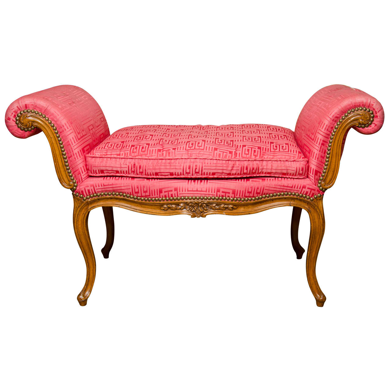 Old English Hepplewhite Style "Courting Bench" in Walnut at 1stDibs ...