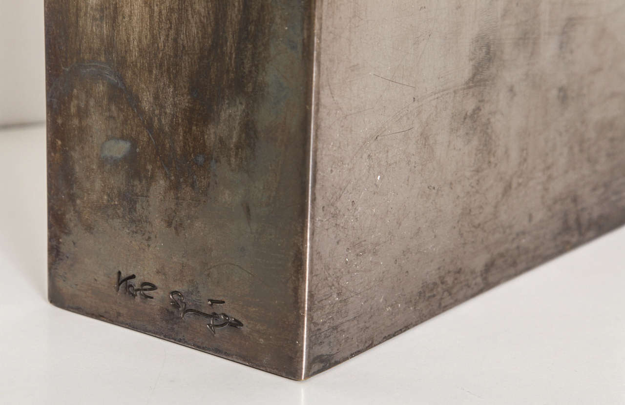 Karl Springer "Sculpture Desk Lamp" For Sale at 1stDibs