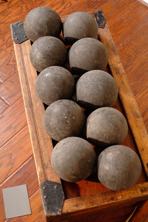 Set of 10 Vintage Duckpin Bowling Balls at 1stDibs | duckpin bowling ...