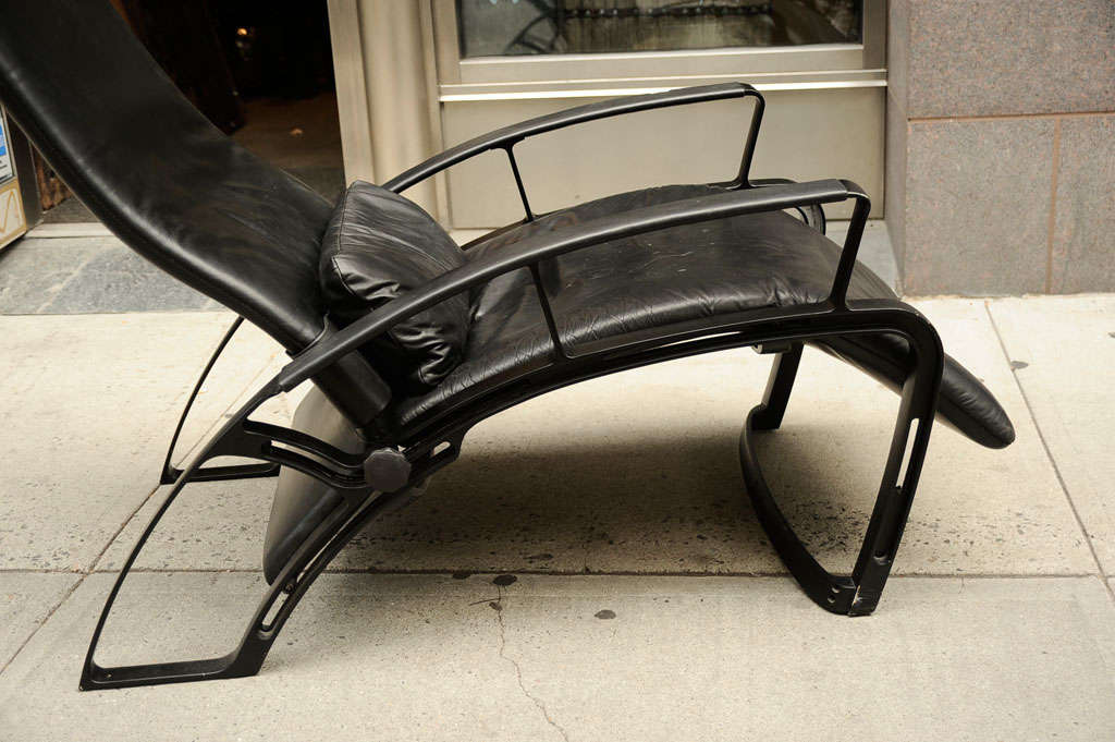 Porsche Design Reclining Chair at 1stDibs | porsche chairs, porsche ...