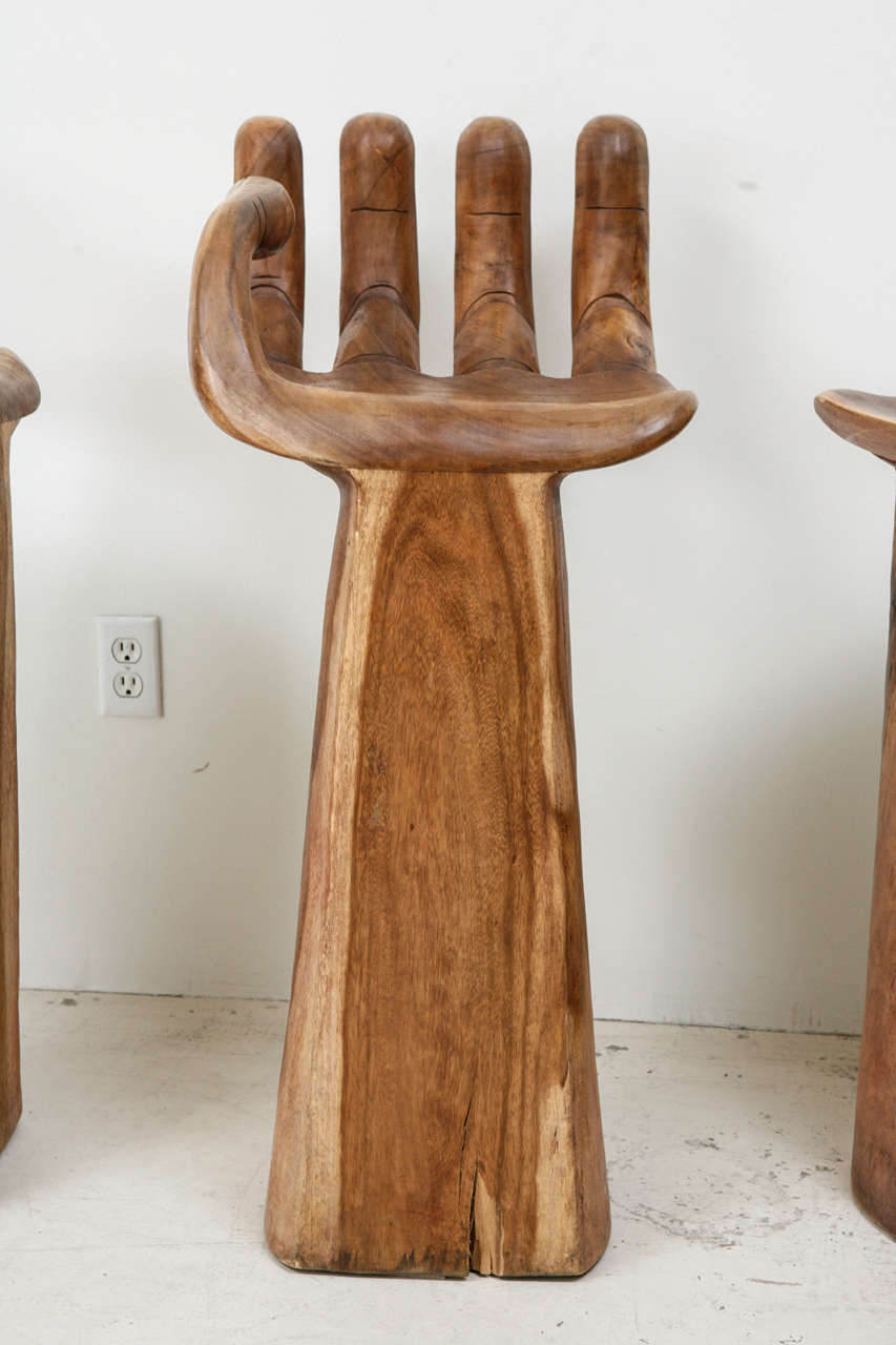 Vintage Hand Stools at 1stDibs