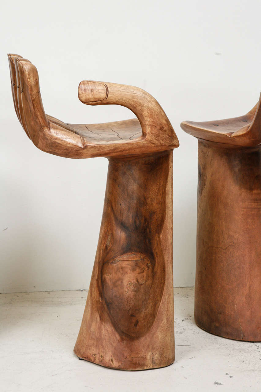 Vintage Hand Stools at 1stDibs