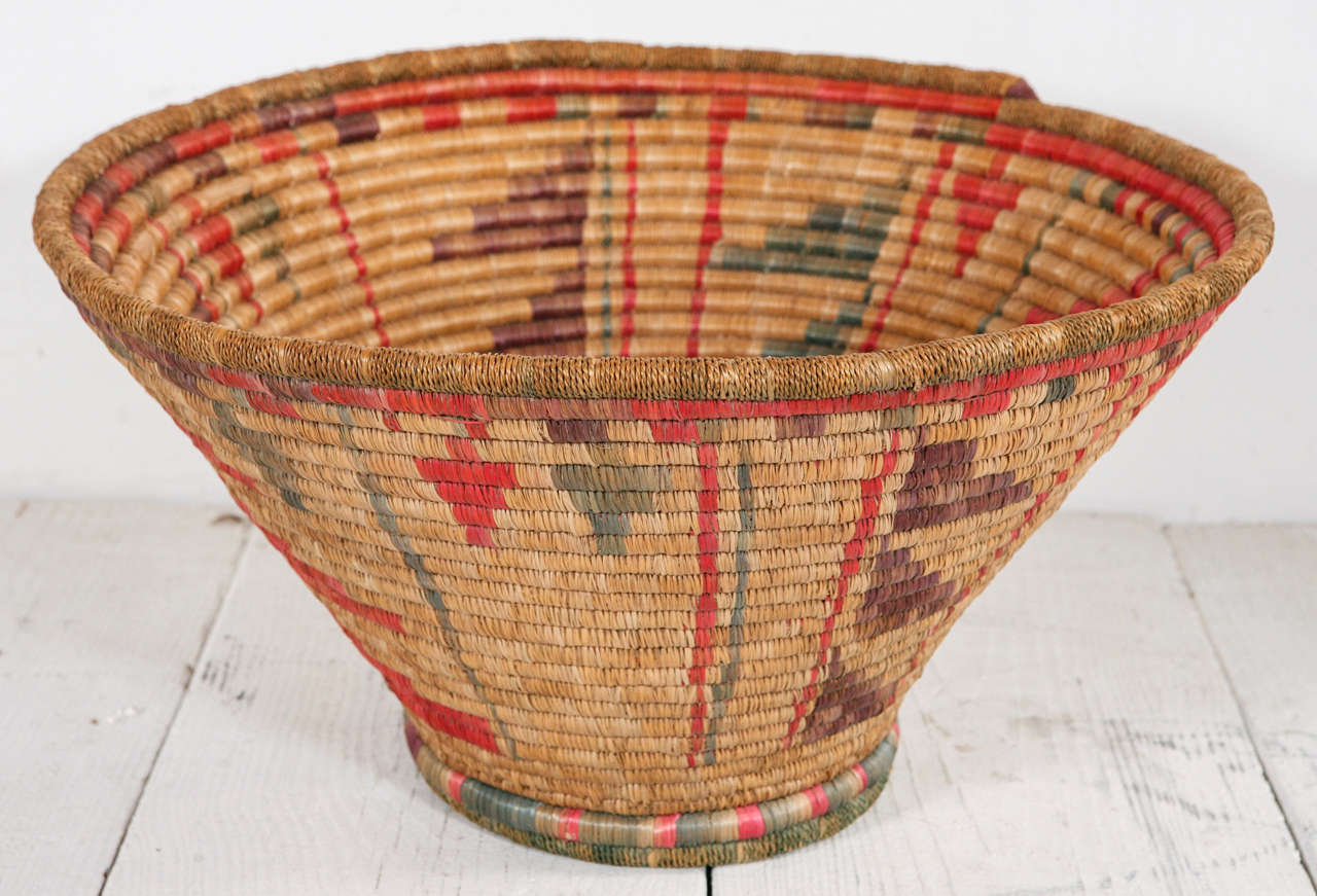 Woven Grass American Indian Baskets at 1stDibs