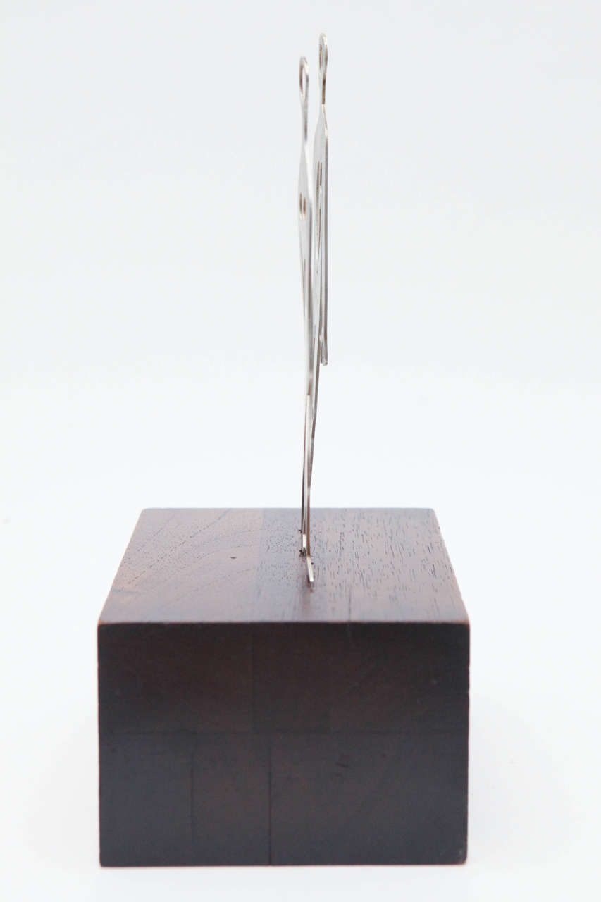 Modernist Sculpture in Sterling Silver by Emaus at 1stDibs | emaus logo ...