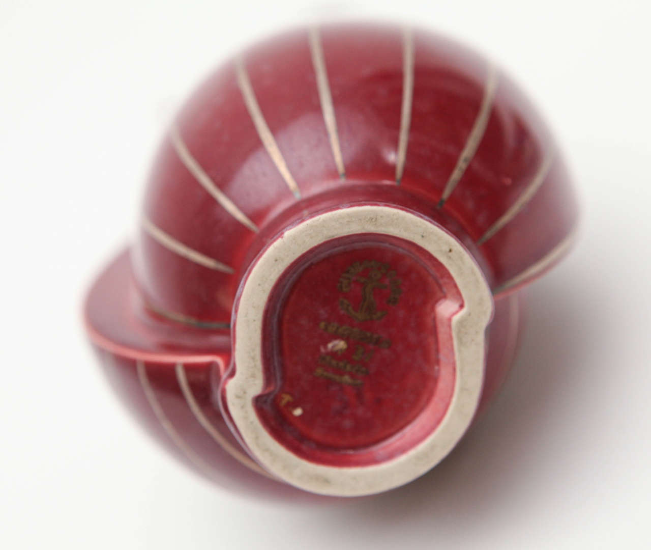 "Argenta" Split Vase by Wilhelm Kage for Gustavsberg at 1stDibs