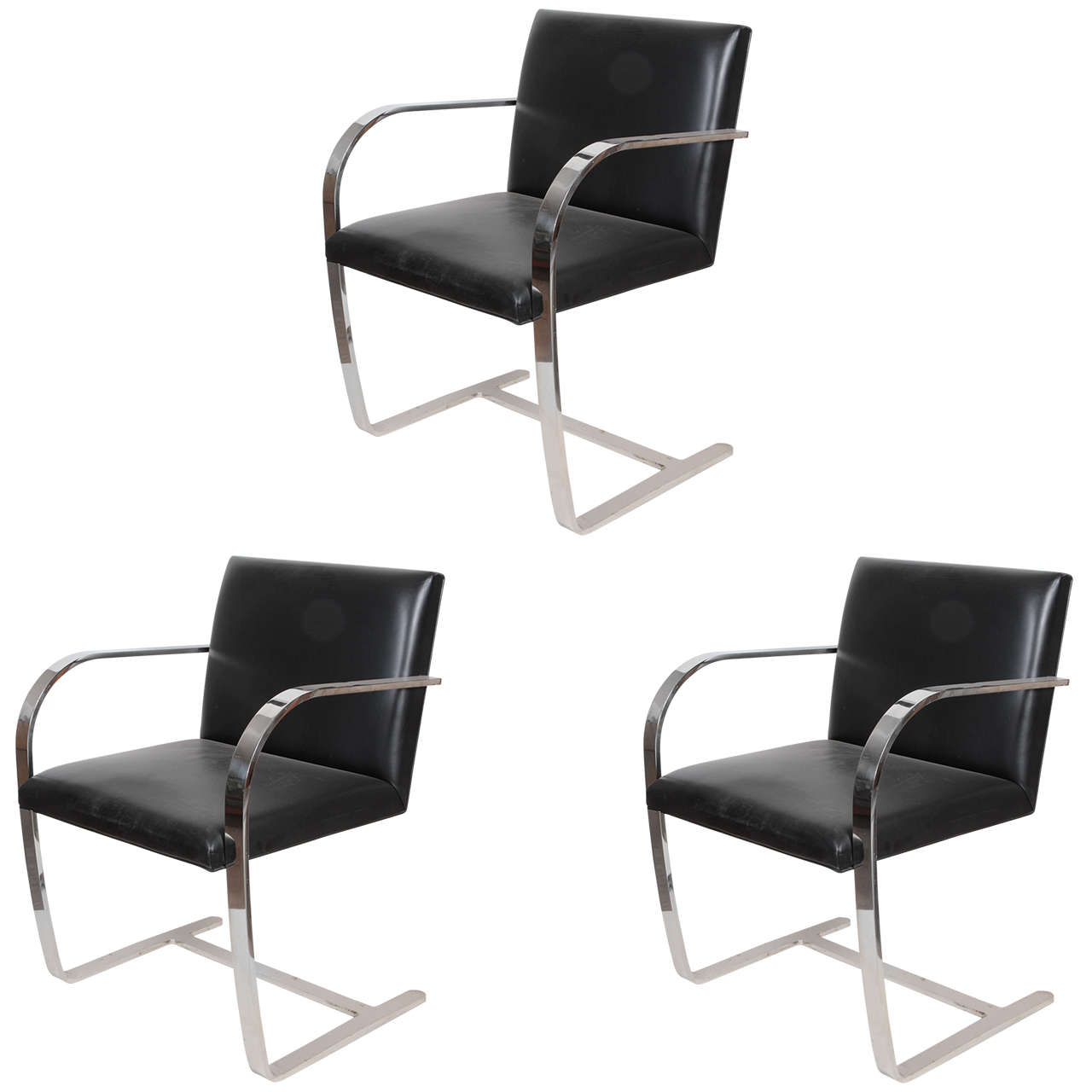 Mies van der Rohe Brno Chairs for Knoll at 1stDibs