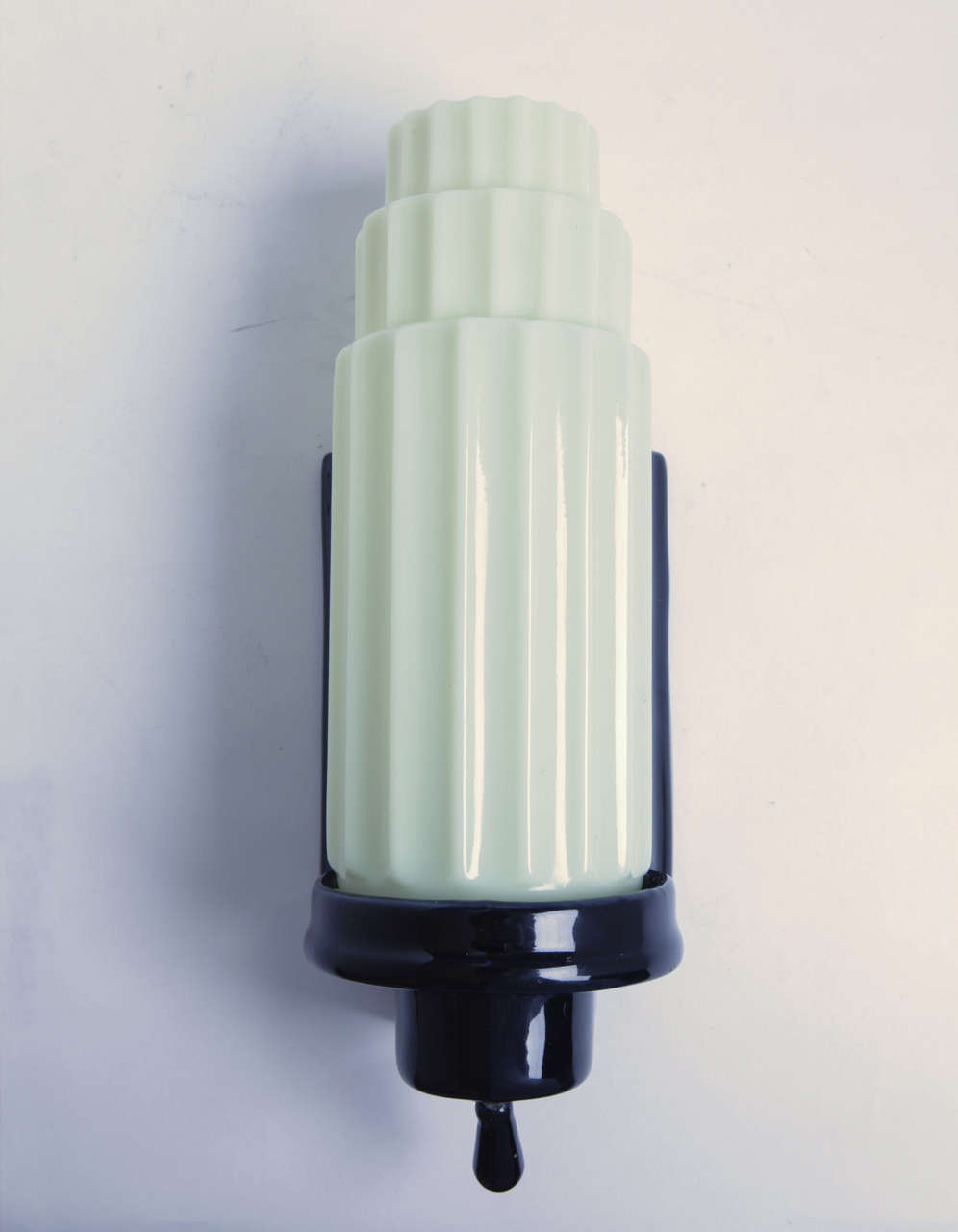 Machine Age Art Deco Efcolite Skyscraper Sconces by Walter Von Nessen ...