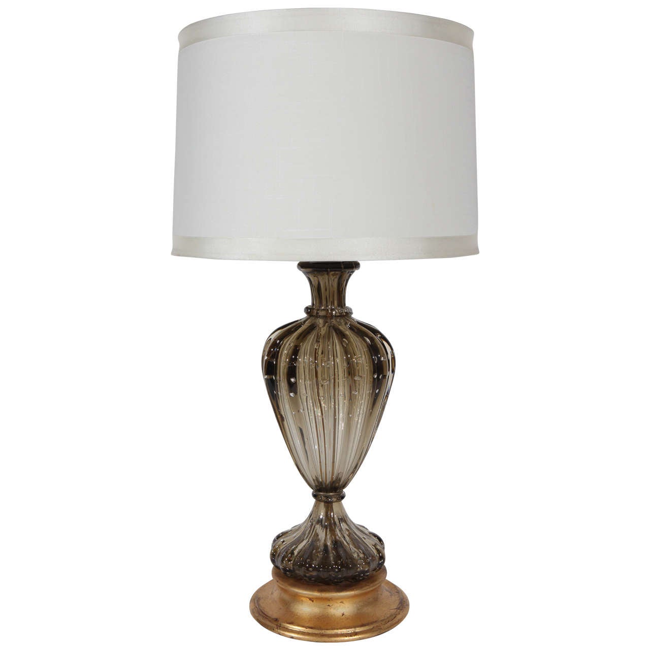 Single Murano Glass Lamp by Seguso For Sale at 1stDibs | murano lamps ...