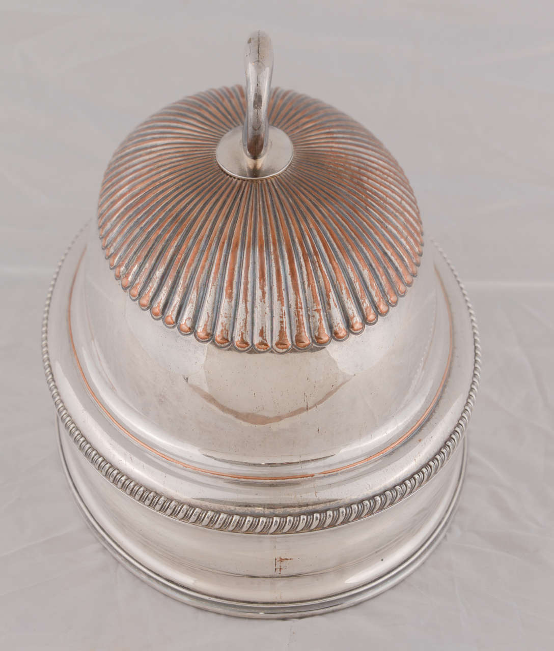 Pair of English Silver Domes For Sale at 1stDibs