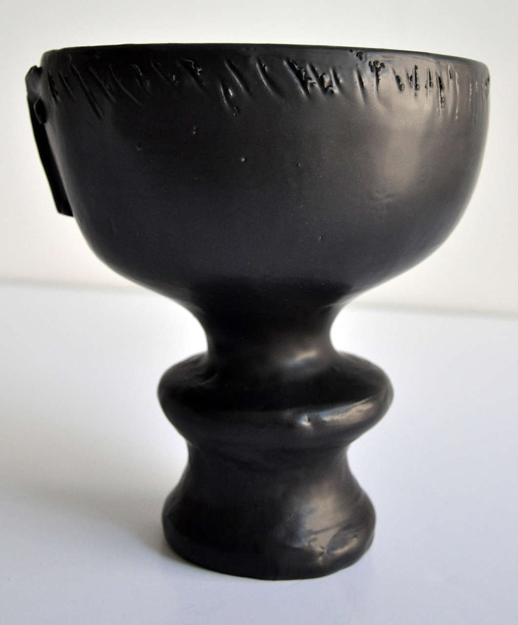 Midcentury French Ceramic Vase by Les Freres Cloutier For Sale at 1stDibs